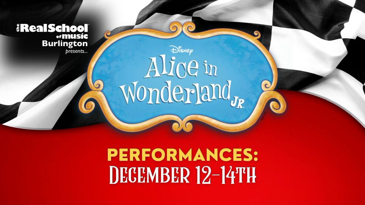 Tech Week: Alice in Wonderland JR - The Real School of Music
